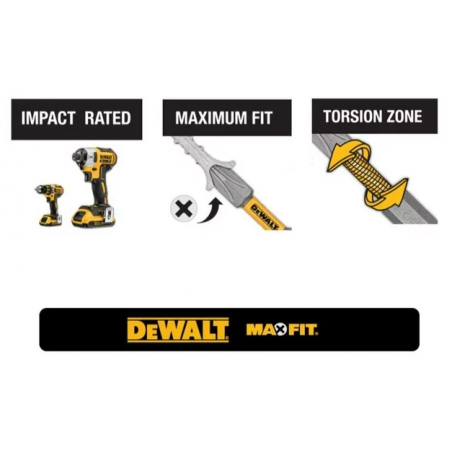 PUNTA PH2 2" DEWALT MAXFIT MAGNETICA 2 UDS DEWALT DWA2PH2MF2